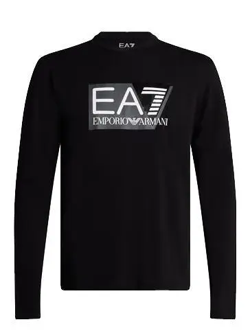 EA7 T-shirt Size Cotton, Elastane - Black