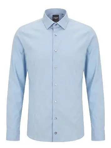 Patrizia Pepe Shirt Light Size Cotton, Polyamide, Elastane - Blue