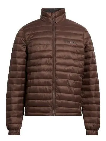 Timberland Quilted Nylon Puffer Jacket - Brown