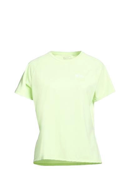 JACK WOLFSKIN Recycled Polyester T-shirt - Lime Green