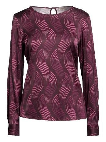 CAMICETTASNOB Multicolor Viscose Blend Top - Plum
