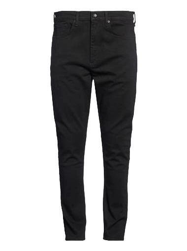 Rag & Bone Cotton Twill Tapered Leg Pants - Black