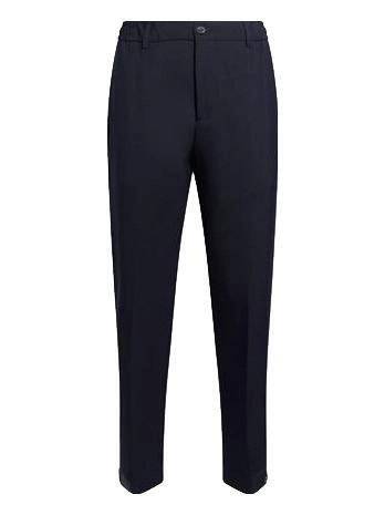 BE ABLE Midnight Virgin Wool Tapered Pants - Blue