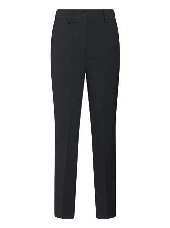 Alpha Studio Tapered Crepe Pants - Black