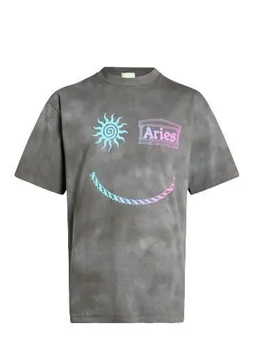Aries T-shirt Size Cotton - Grey