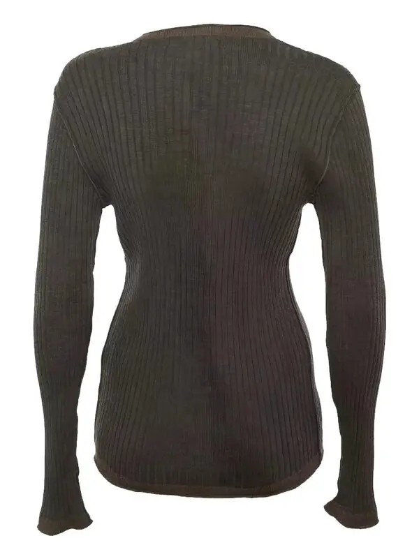 Dolce & Gabbana Rib-knit Cardigan - Brown