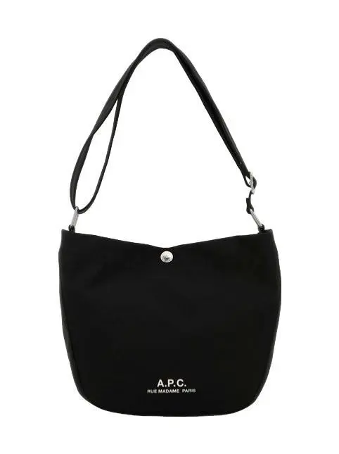 A.p.c. Besace Journal Small Shoulder Bag - Black