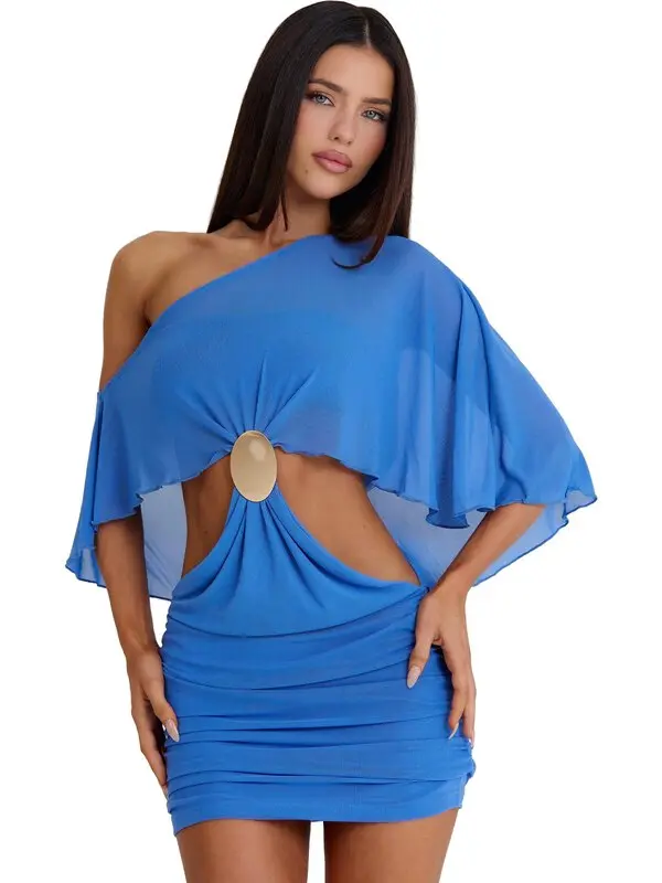 OUTCAST Madisyn Mini Dress - Blue