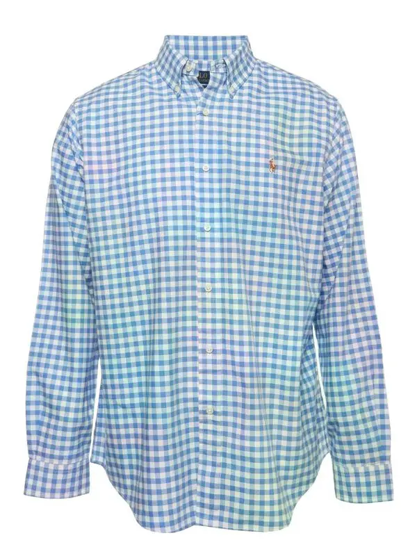 Polo Ralph Lauren Gingham-check Shirt - Blue