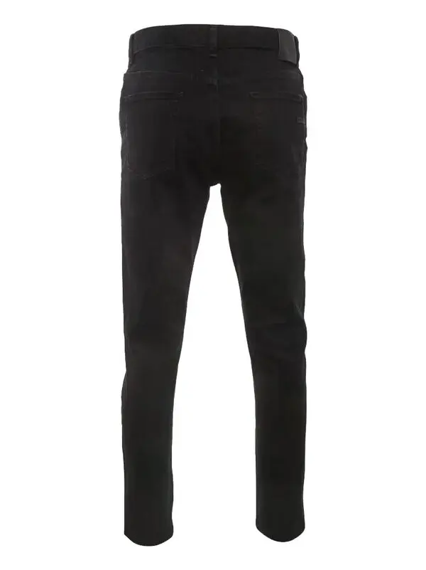 Zegna Belt-loop Pocket Jeans - Black