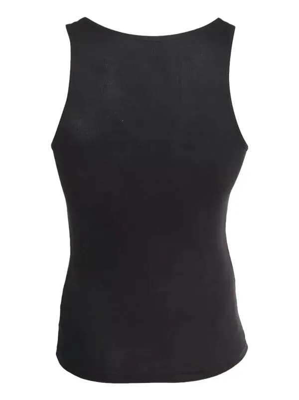 TOM FORD Rib-knit Tank Top - Black