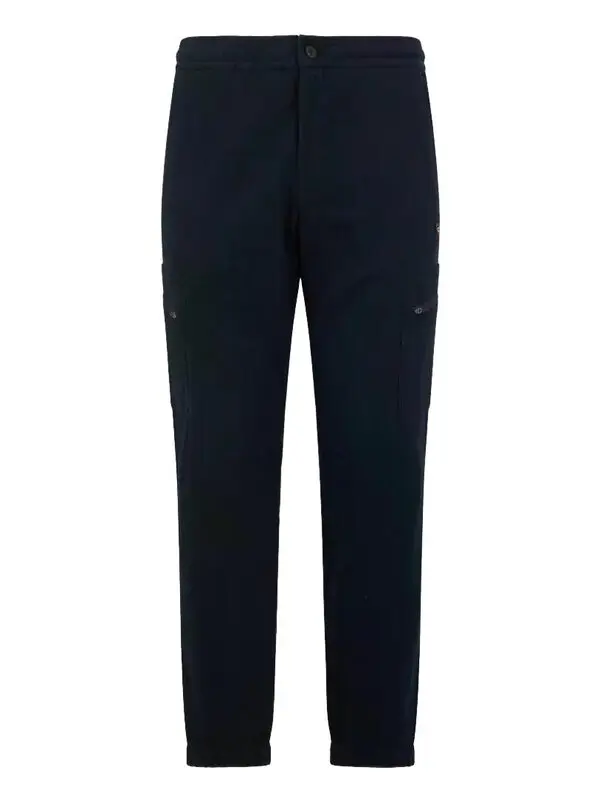 Paul & Shark Cargo Pants With Elasticated Waistband - Blue