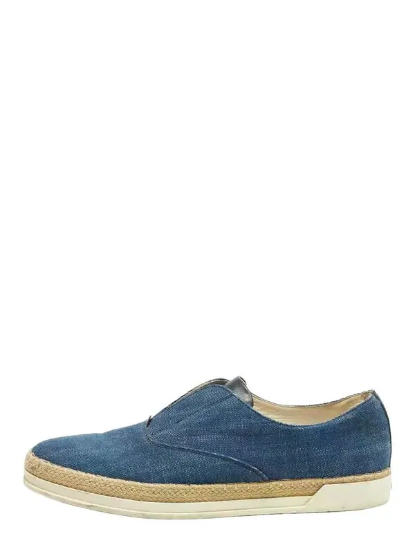 TOD'S Denim Espadrilles - Blue