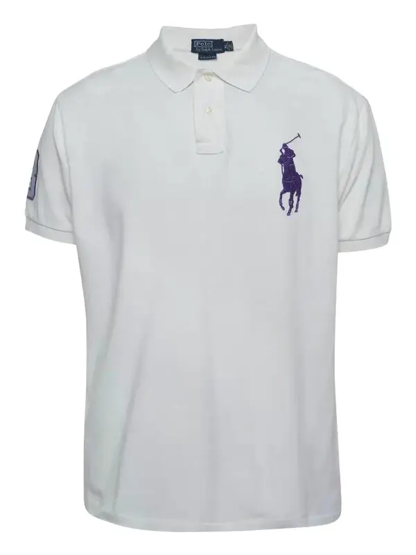 Polo Ralph Lauren Big Pony Pique Polo Shirt - Neutrals