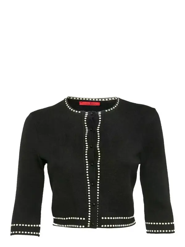 Carolina Herrera Knit Cardigan - Black