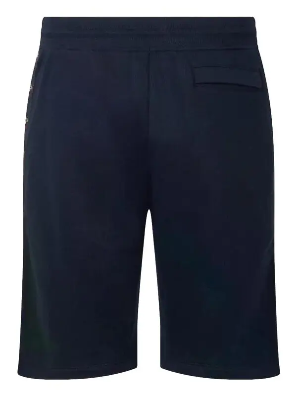 Paul & Shark Cotton Drawstring Waist Shorts - Blue
