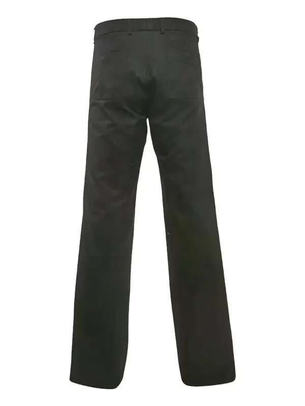 Saint Laurent Pleated Detail Trousers - Black