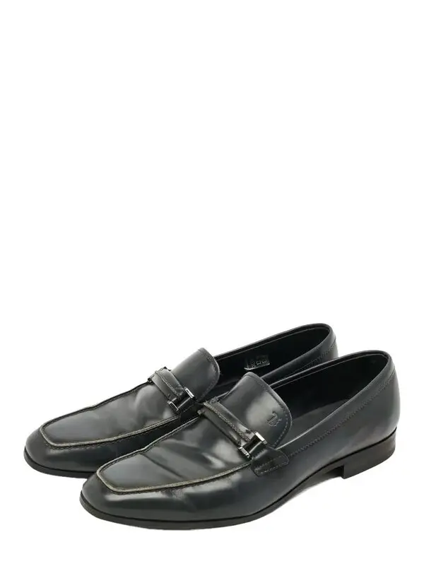 TOD'S Buckle-detail Penny Loafers - Blue
