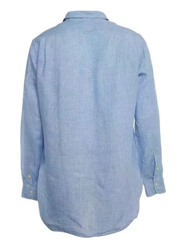 Polo Ralph Lauren Houndstooth-pattern Shirt - Blue