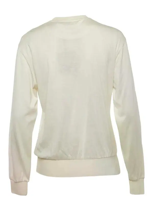 Burberry Tb Logo Jersey Sweatshirt - Neutrals