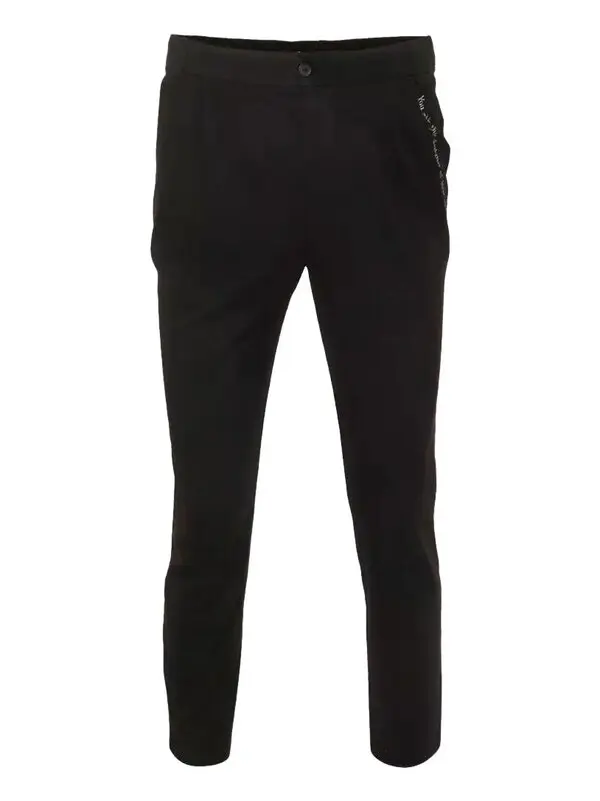 KKONCEPT Gabardine Straight-leg Trousers - Black
