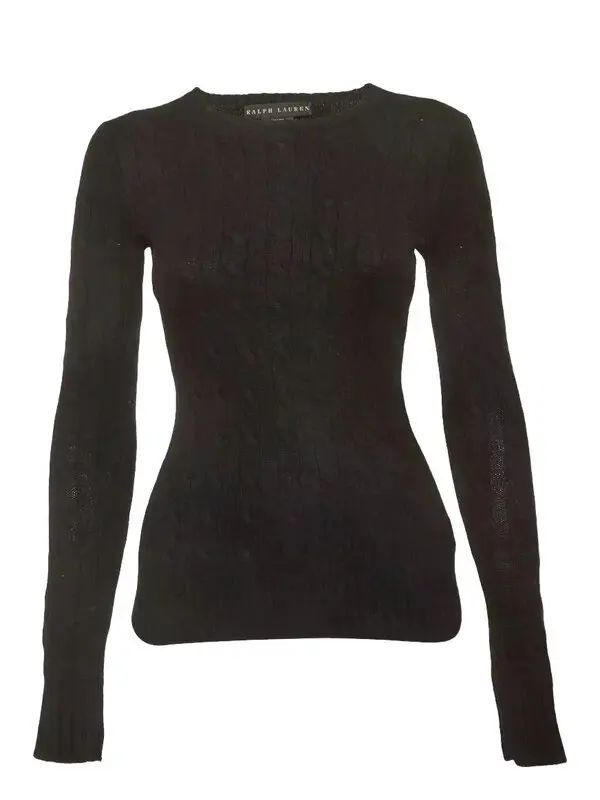 Ralph Lauren Cable-knit Sweater - Black