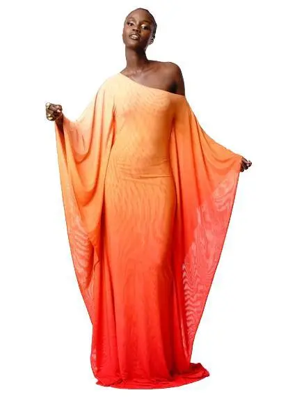 OFUURE The Eve Kaftan Maxi Dress - Orange