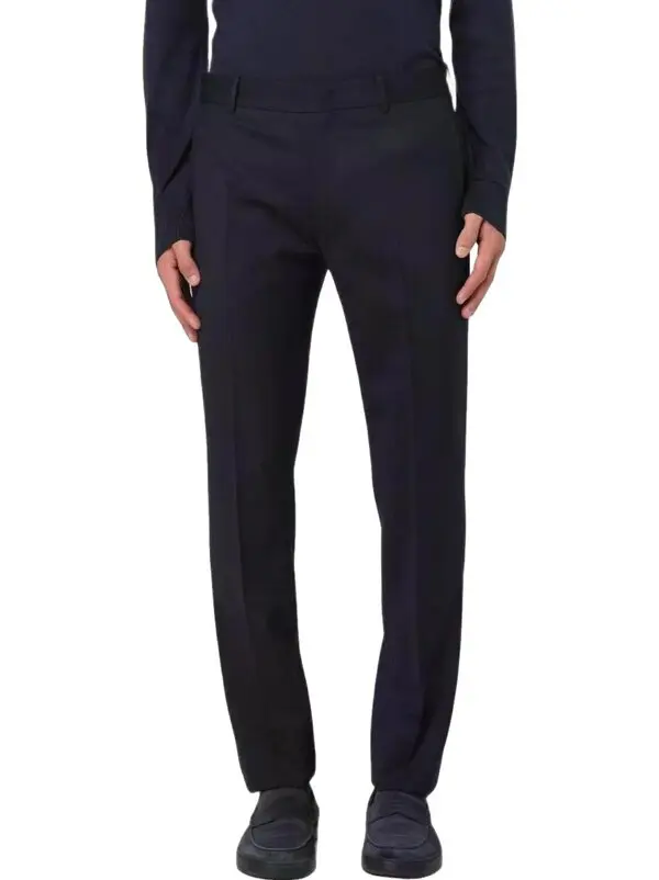 PT TORINO Slim-fit Tailored Trousers - Blue