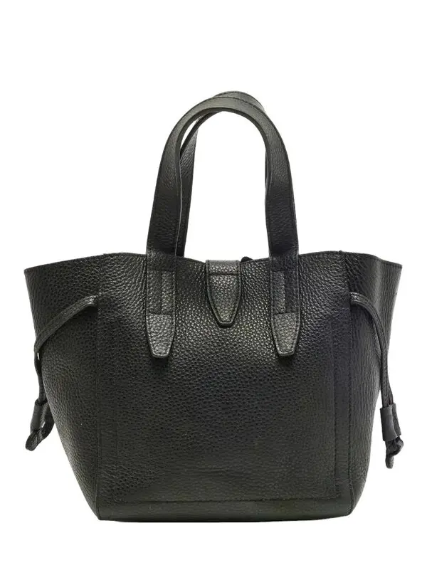 Furla Mini Net Leather Tote Bag - Black