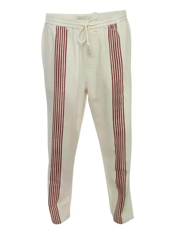 Kith Striped-detail Trousers - Neutrals