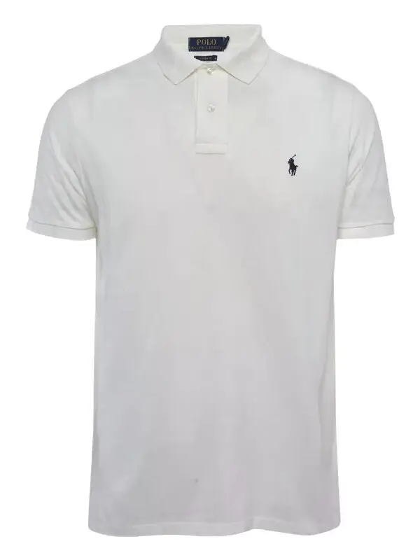 Polo Ralph Lauren Pique Polo T-shirt - Neutrals