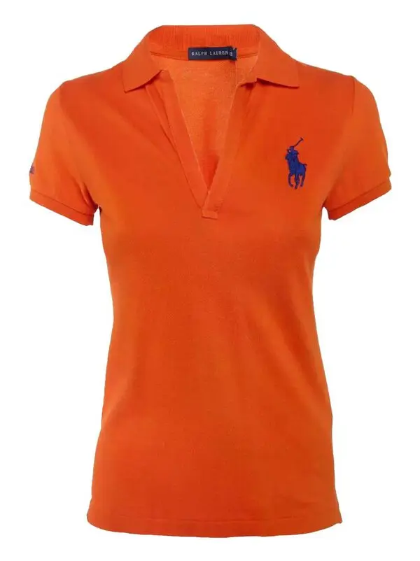 Ralph Lauren Piqué Polo T-shirt - Orange