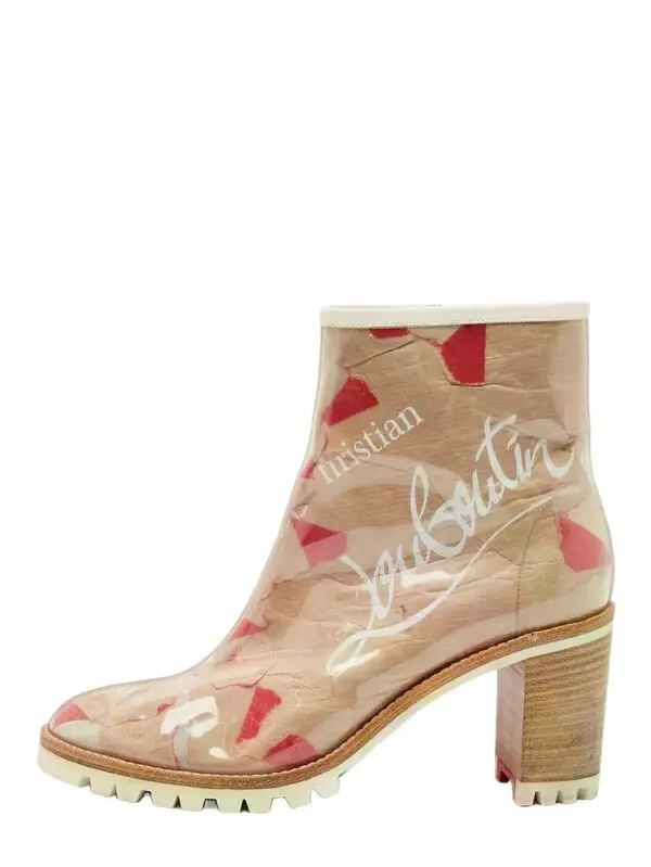 CHRISTIAN LOUBOUTIN Loubi Ankle Boots - Neutrals