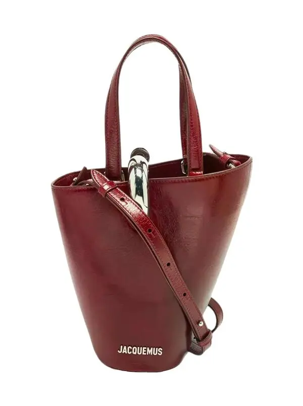 Jacquemus Bambola Le Petit Bucket Bag - Red