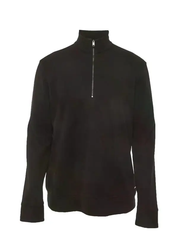 BOSS Quarter-zip Sweatshirt - Black