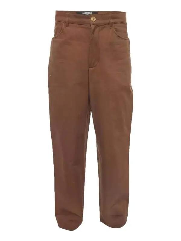 Jacquemus La Montagne Straight-fit Jeans - Brown