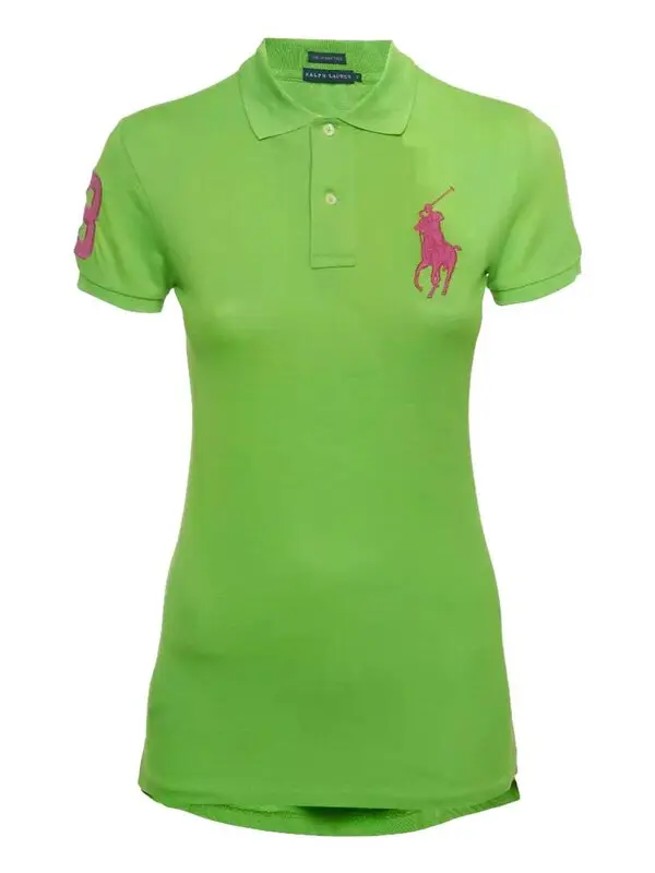 Polo Ralph Lauren Embroidered Logo Polo Shirt - Green