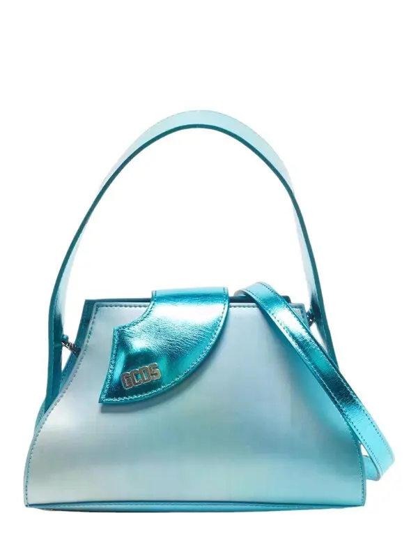 Gcds Comma Shoulder Bag - Blue