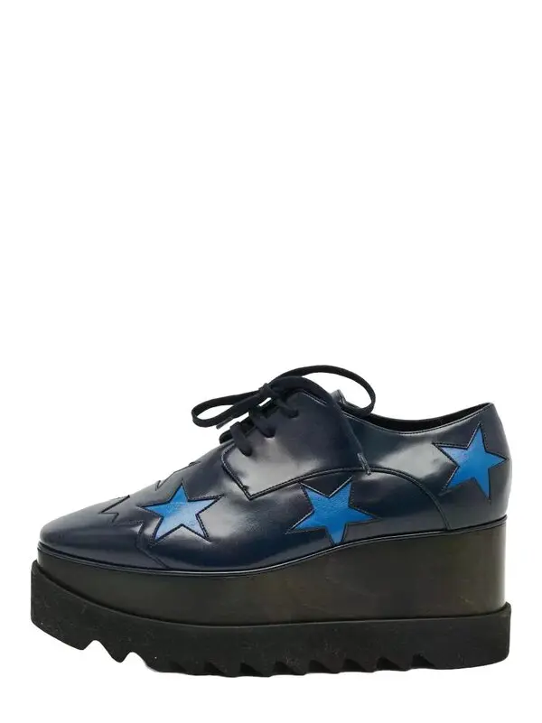 Stella McCartney Elyse Platform Derby Shoes - Blue