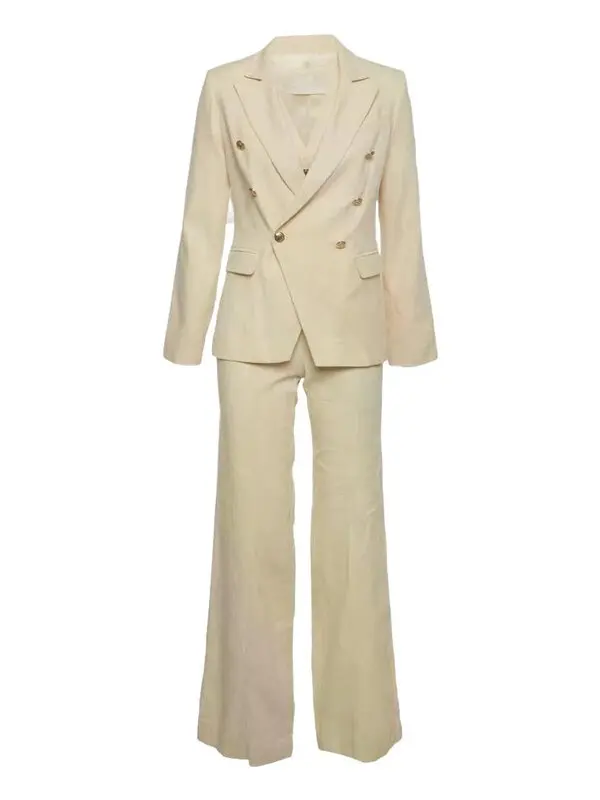424 Double-breasted Three-piece Suit - Neutrals