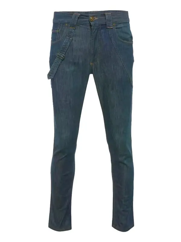 Alexander McQueen Panelled Jeans - Blue