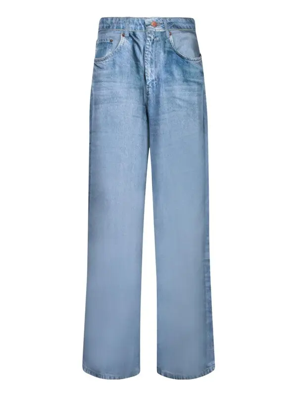 PIERRE-LOUIS MASCIA Belt Loop Jeans - Blue