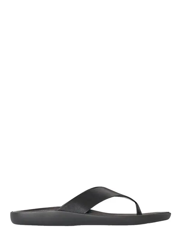 THE ROW Leger Thong Sandal - Black