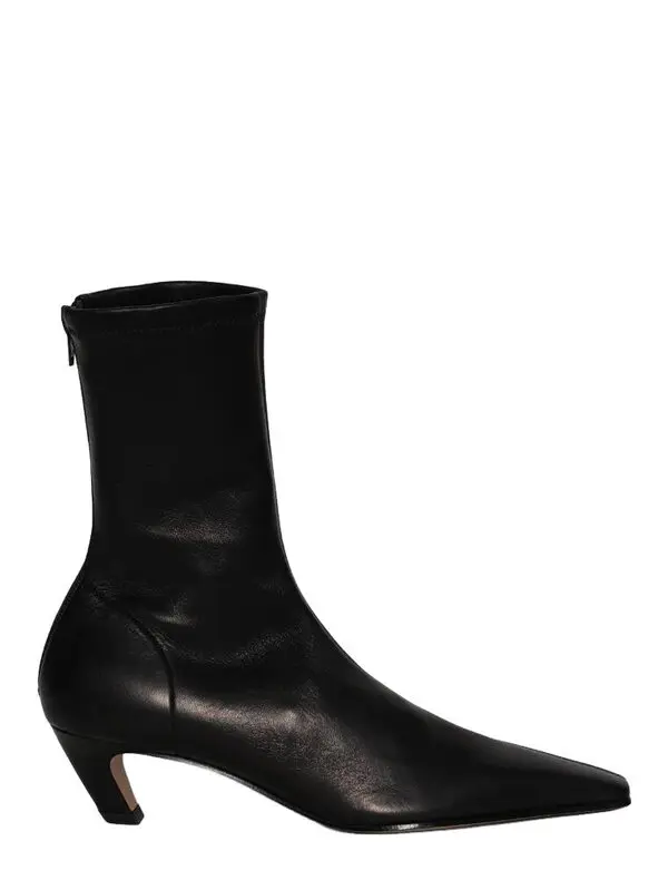 Khaite Arizona Stretch Ankle Boot - Black