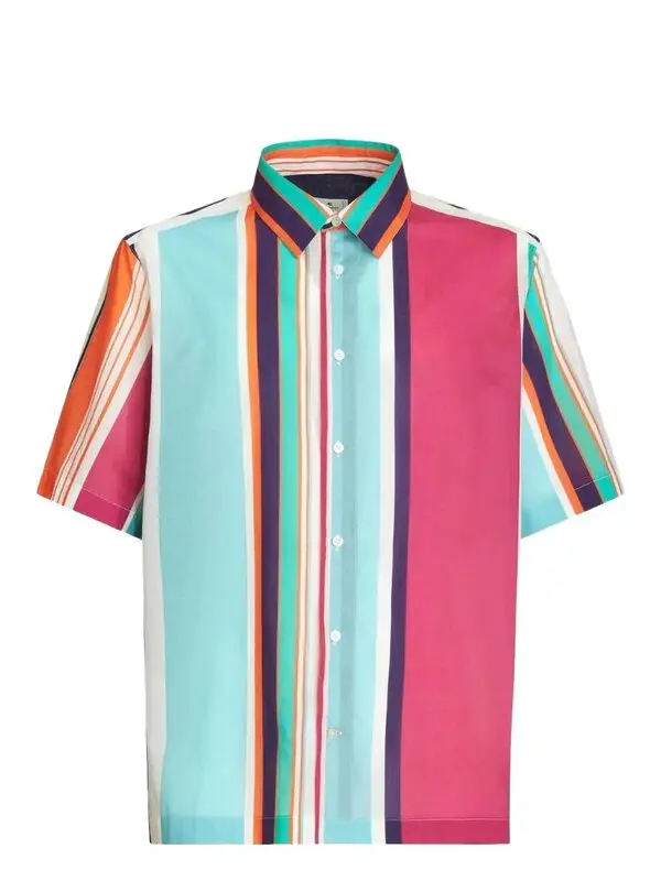 Etro Vertical-stripe Shirt - Multicolor
