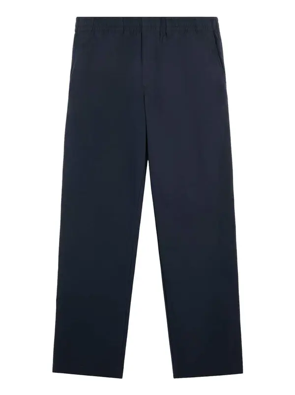 TOD'S Technical Cotton Pants With Drawstring - Blue