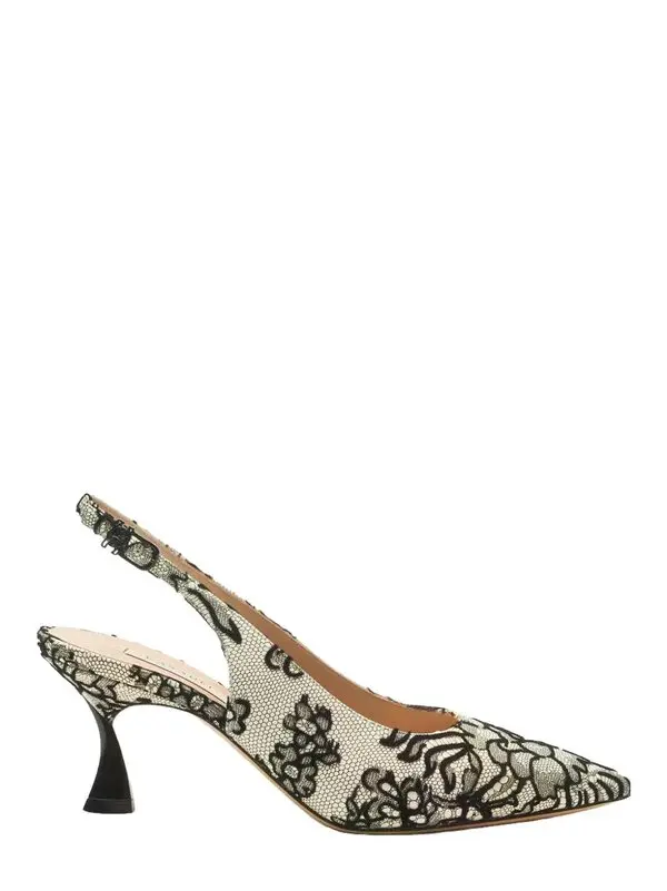 Casadei Pandora Slingback Pumps - Neutrals