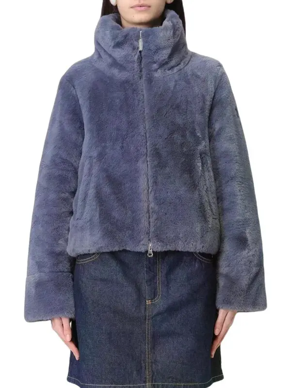 COLMAR Reversible Faux-fur Coat - Blue