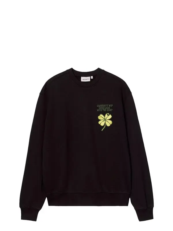 Carhartt Work In Progress Clover Sweatshirt - Black