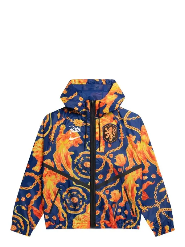 Nike Netherlands X Patta Anthem Jacket - Blue